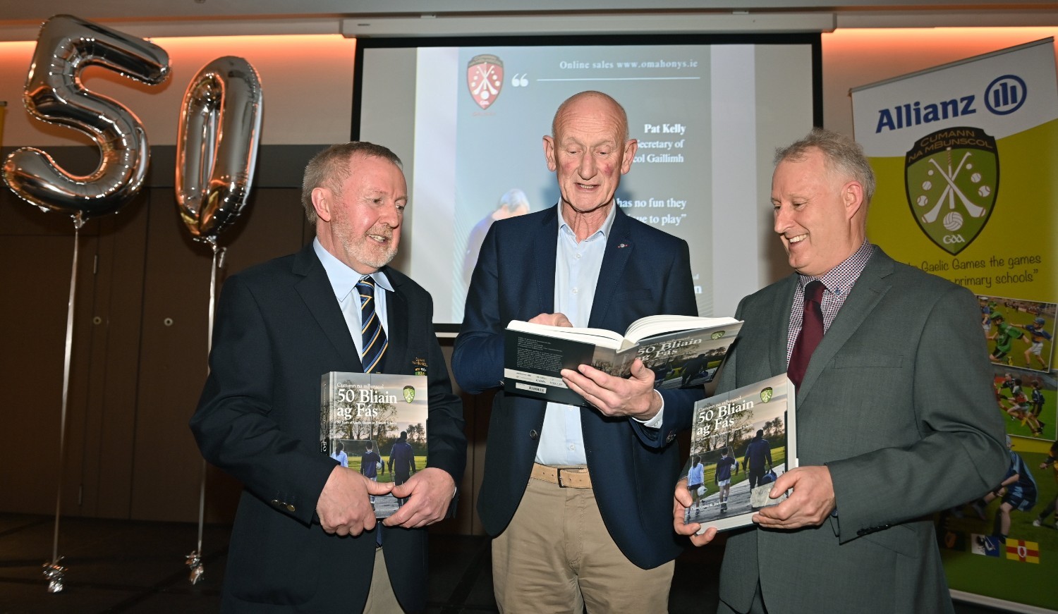 ‘Cumann na mBunscol, 50 Bliain ag Fás’ Launched Recently in Croke Park